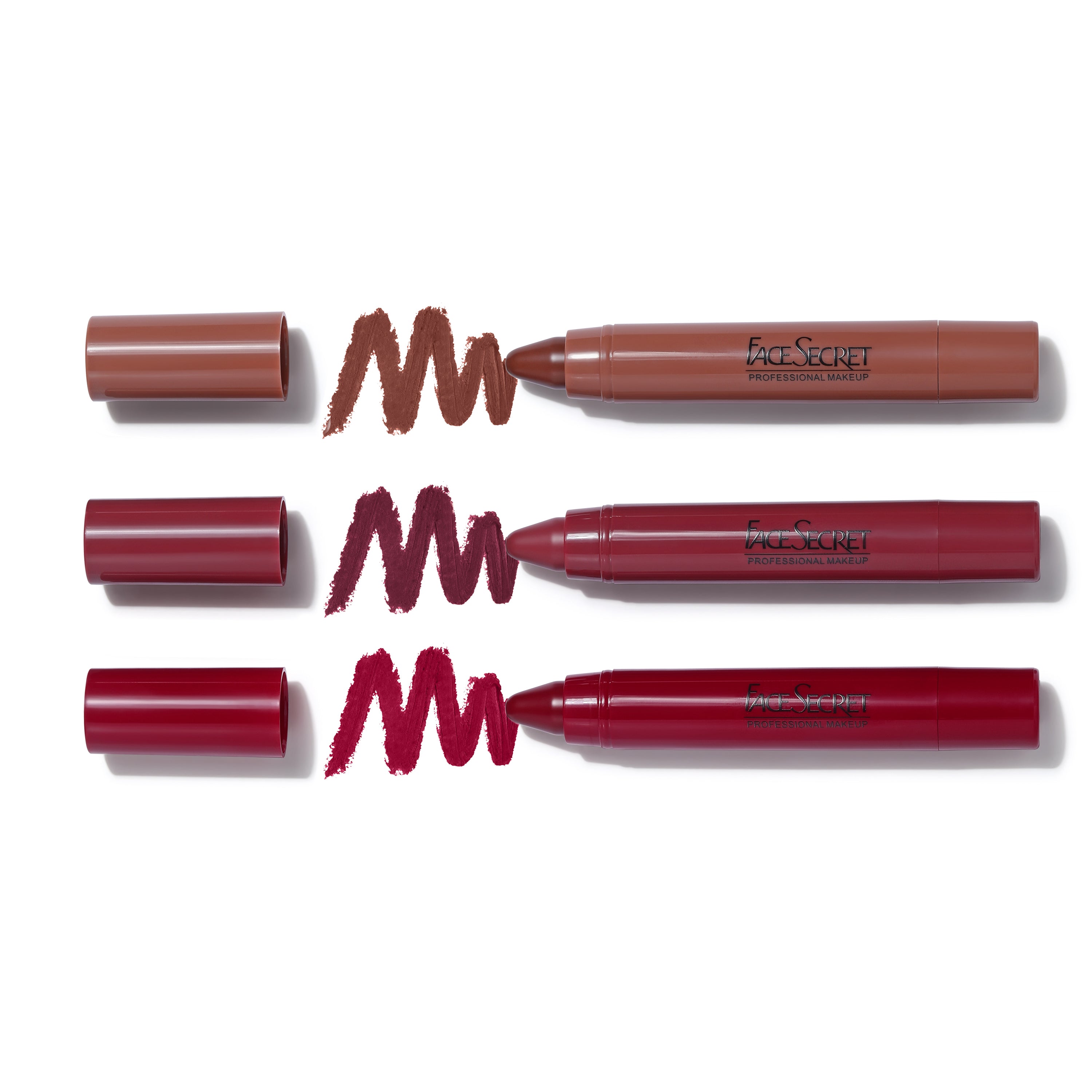 3 Set Lipstick – Facesecret Cosmetics